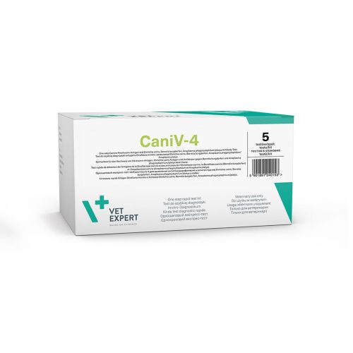 Test CANI V-4 Rapid 5 testów VetExpert | Bestomed